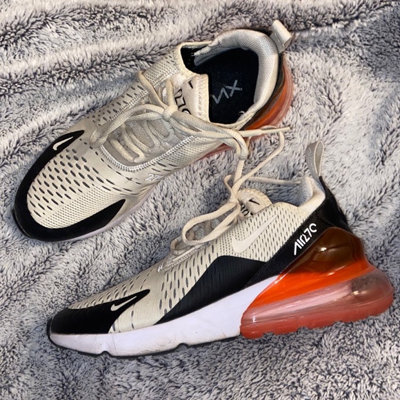 Nike | Shoes | Nike Air Max 27 Rare Colorway Bone Hot Punch Worn Once 7 ...